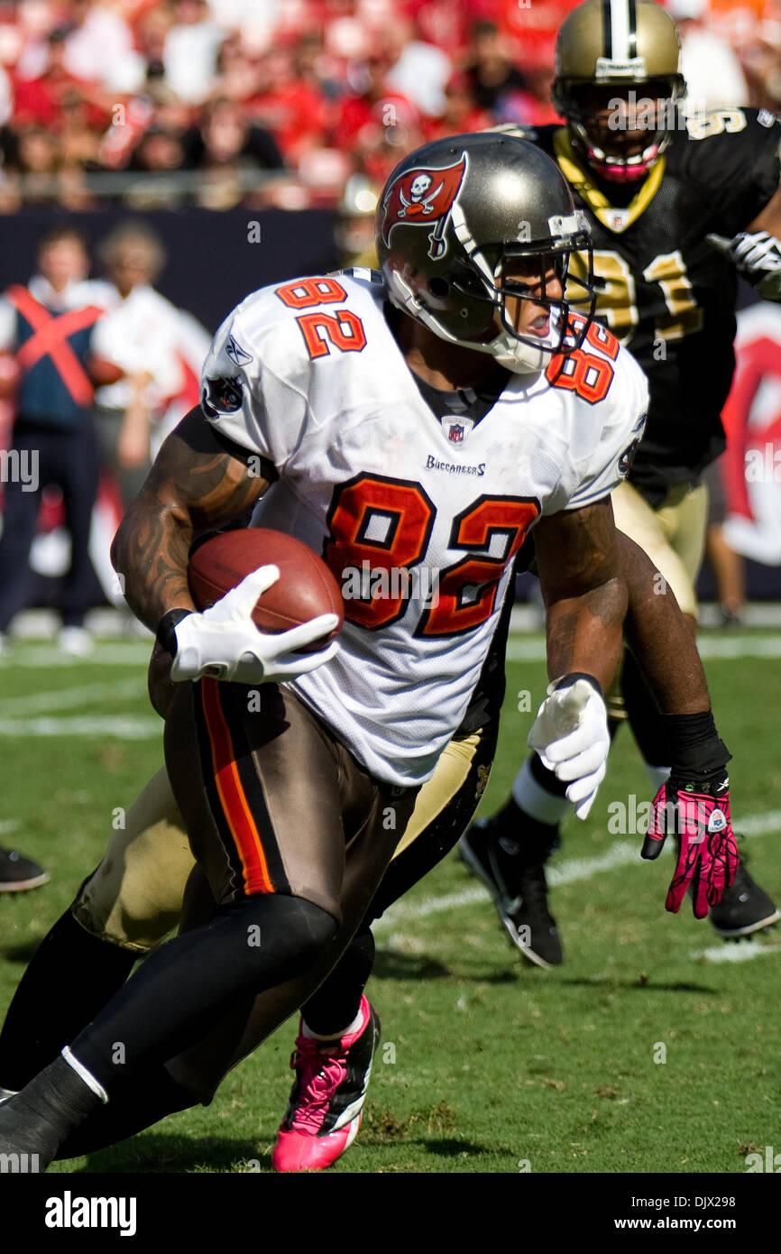 Oct. 17, 2010 - Tampa, Florida, USA - Tampa Bay Buccaneers tight end ...