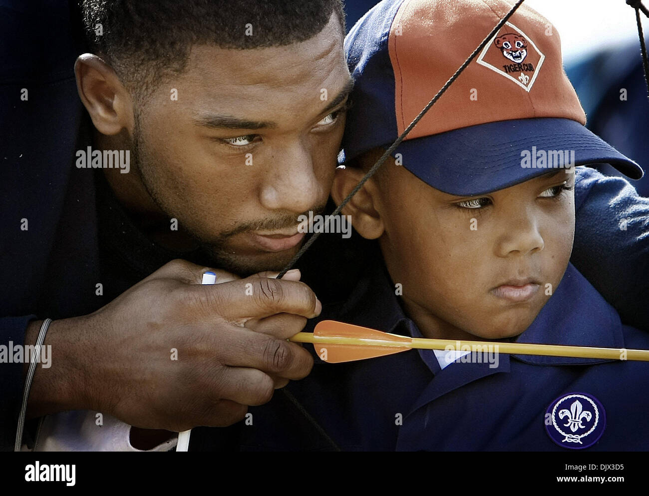 Oct. 23, 2010 - Tunica, Mississippi, U.S. - Andre Armstrong Sr. (left ...