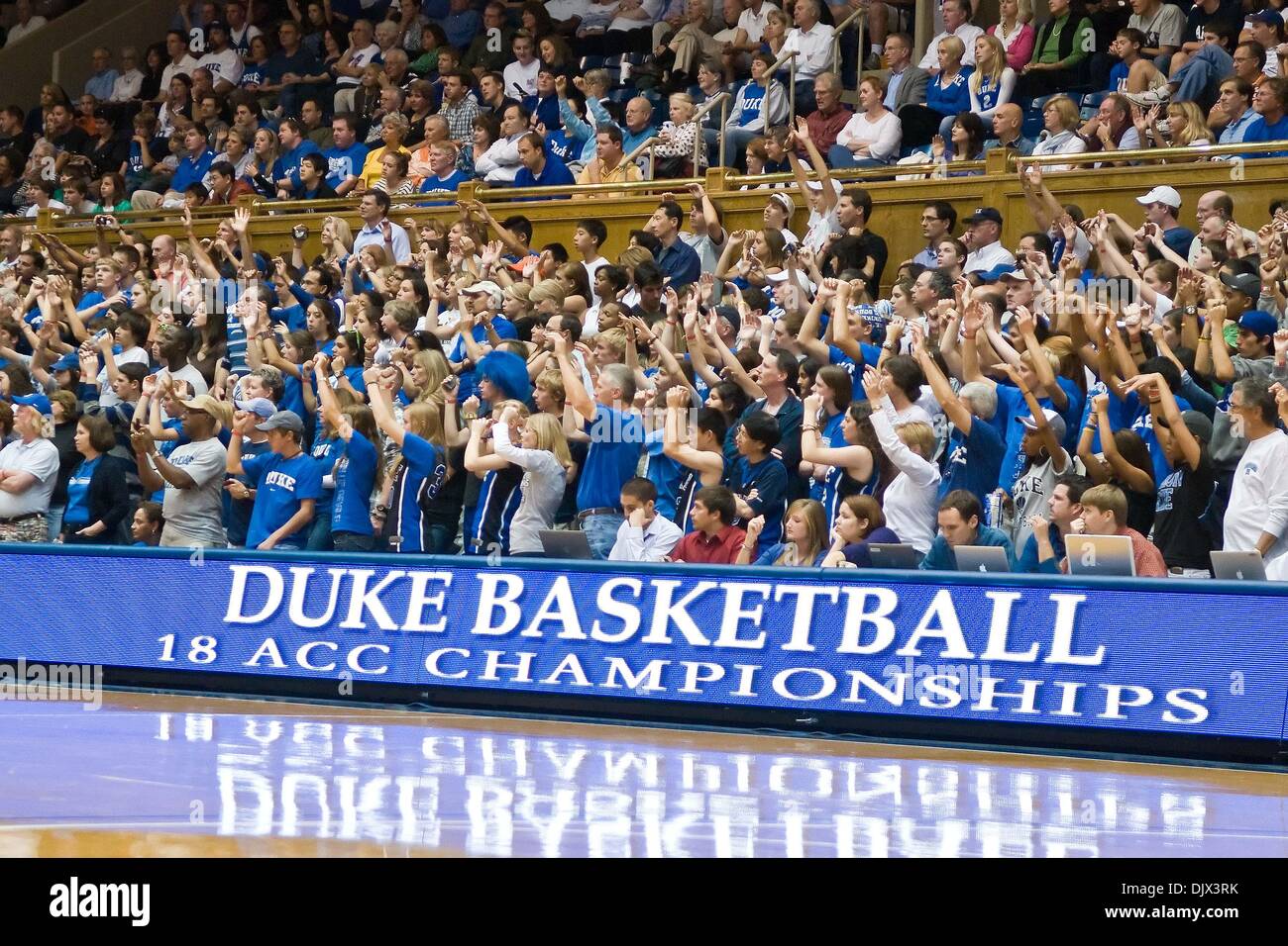 Oct. 23, 2010 - Durham, North Carolina, United States of America - Duke ...