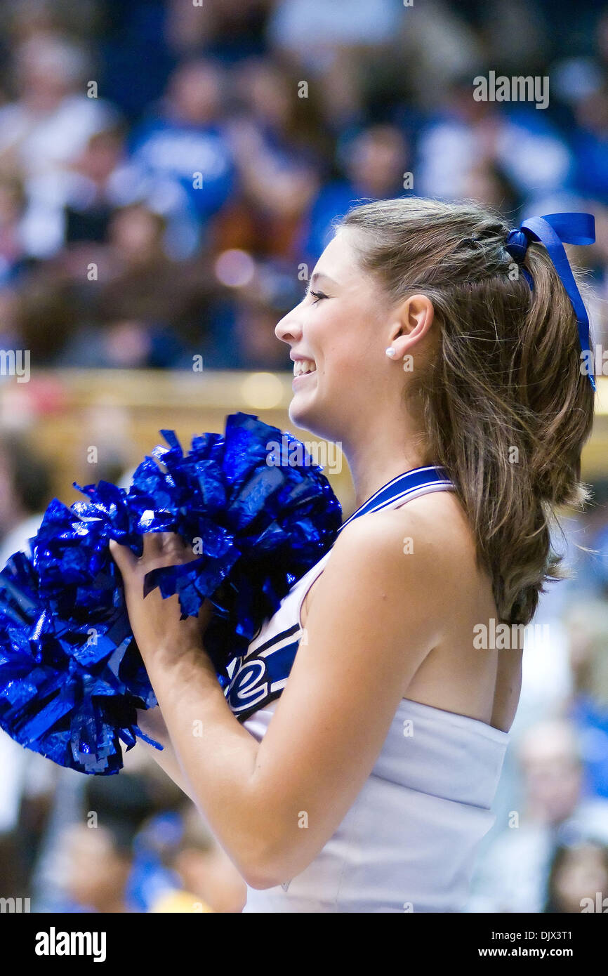 Duke Blue Devils Cheerleader High Resolution Stock Photography and ...
