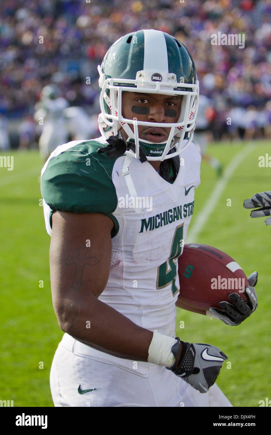 Oct. 23, 2010 - Evanston, Illinois, United States of America - Michigan ...