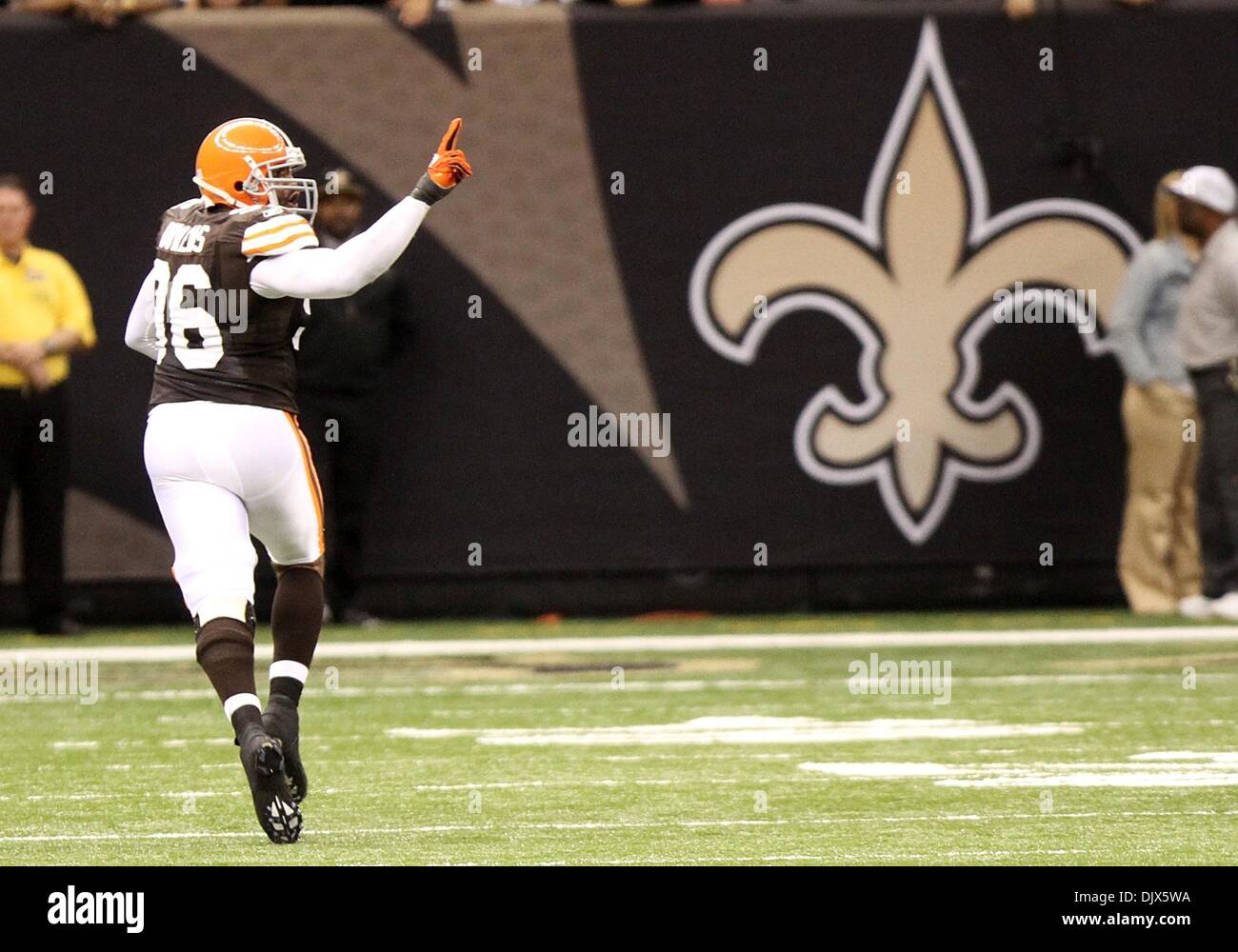 Oct 24, 2010 - New Orleans, Louisiana, U.S. - Cleveland Brown DAVID ...