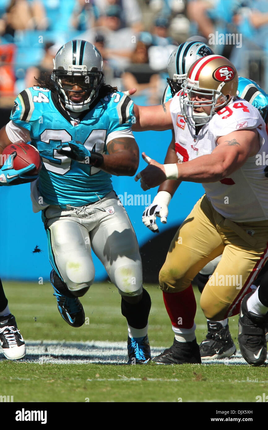 October 24, 2010; Carolina Panthers running back DeAngelo Williams (34 ...