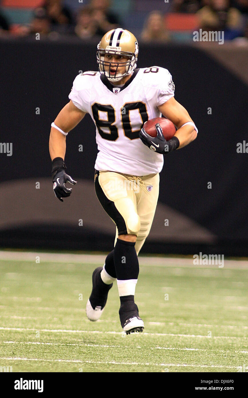 Oct 24, 2010: New Orleans Saints tight end Jimmy Graham (80) runs the ...