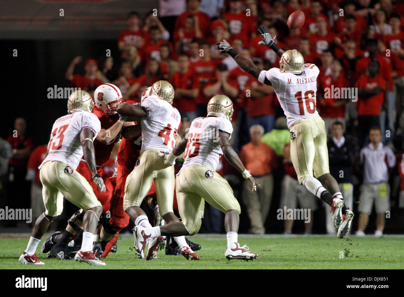 Oct. 28, 2010 - Raleigh, Carter-Finley Stadium, United States of ...