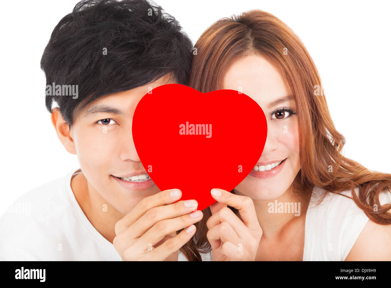 Holding love sign hi-res stock photography and images - Alamy