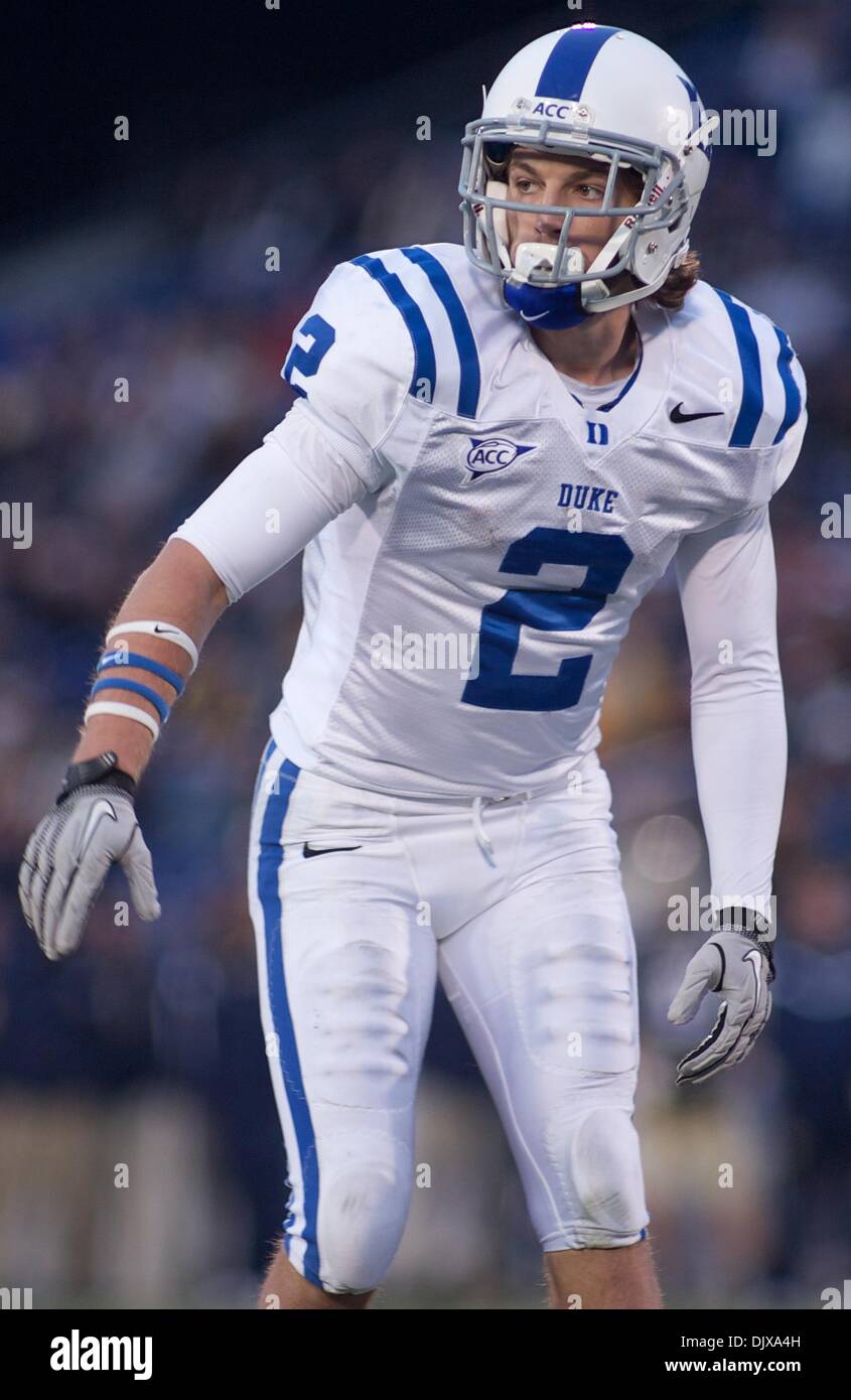 Oct. 30, 2010 - Annapolis, Maryland, United States of America - Duke WR ...