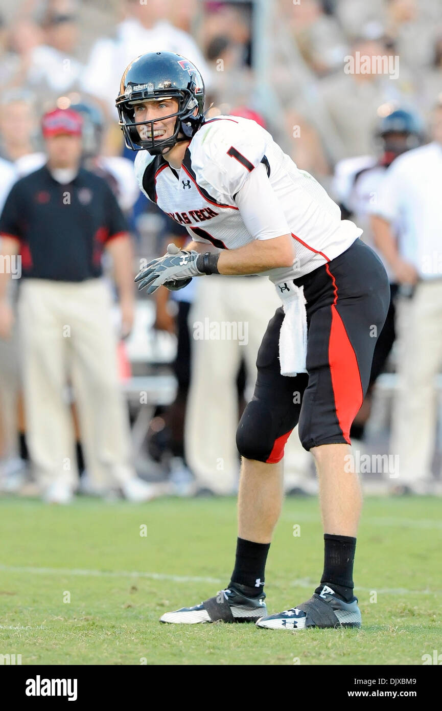 Texas tech quarterback steven sheffield hi-res stock photography and ...