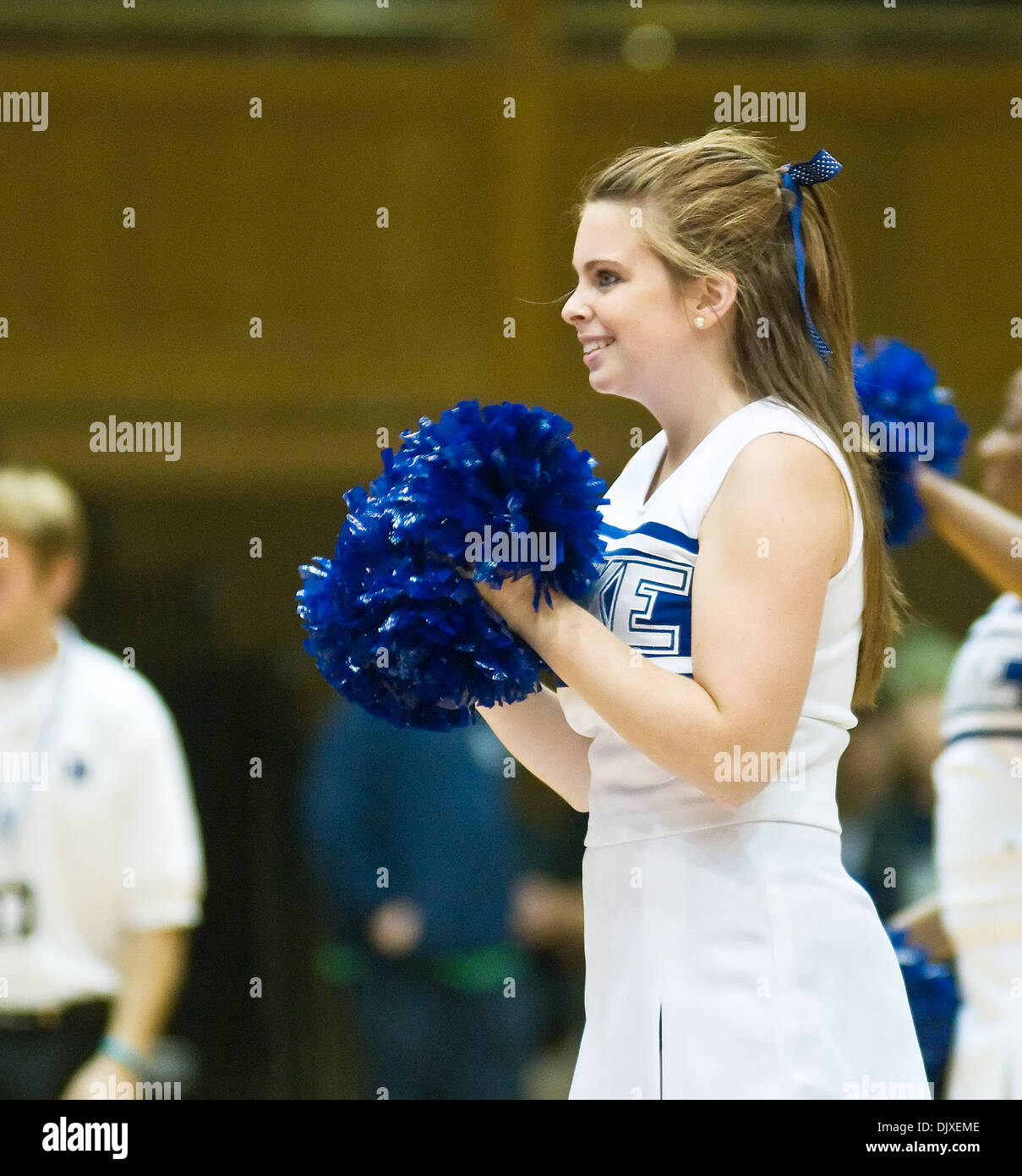 Duke cheerleader hi-res stock photography and images - Alamy