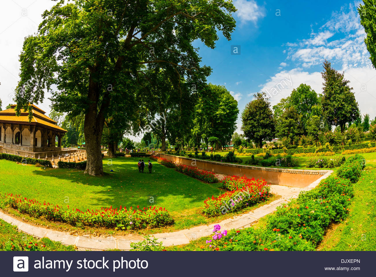 Shalimar Gardens Srinagar Stock Photos & Shalimar Gardens Srinagar ...
