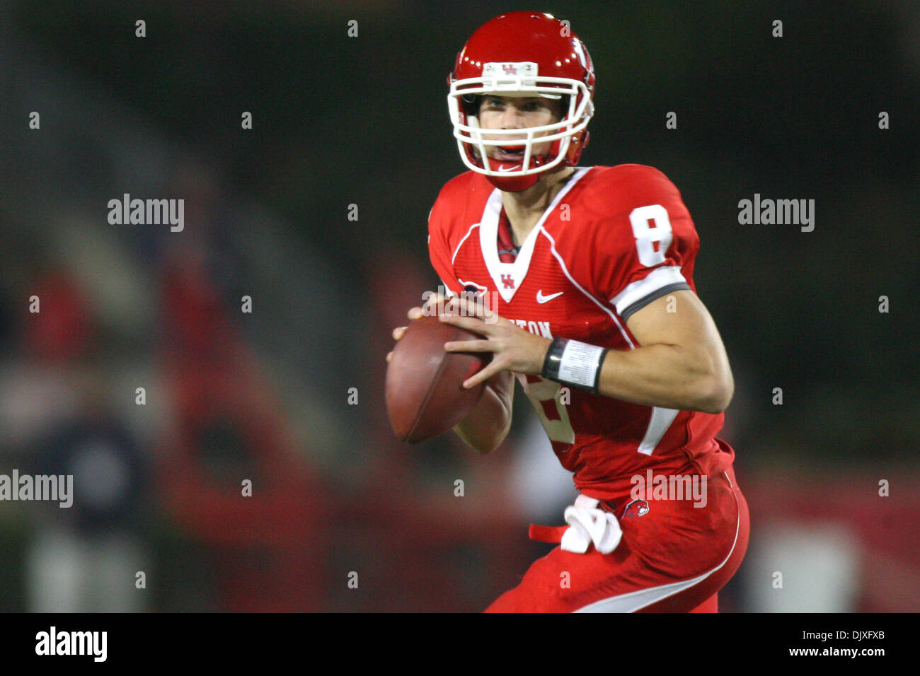 Nov. 5, 2010 - Houston, Texas, U.S. - University of Houston quarterback ...