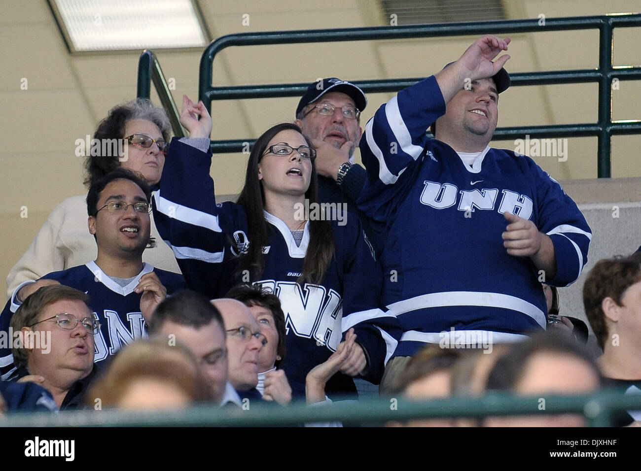 Nov. 6, 2010 - Lowell, Massachusetts, United States of America - UNH ...