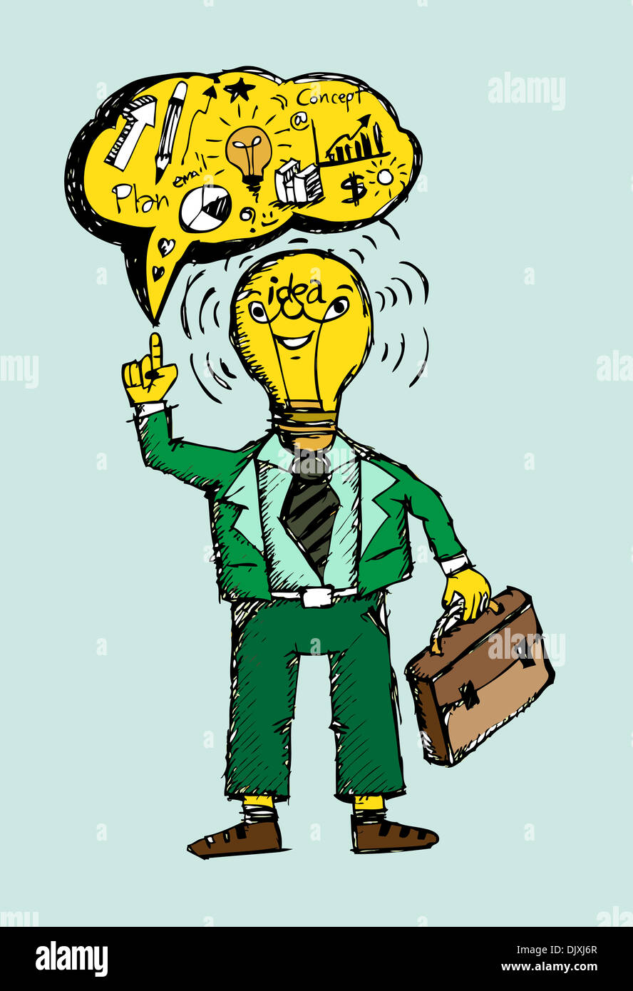 people idea thinking , dialog speech bubbles Stock Photo - Alamy