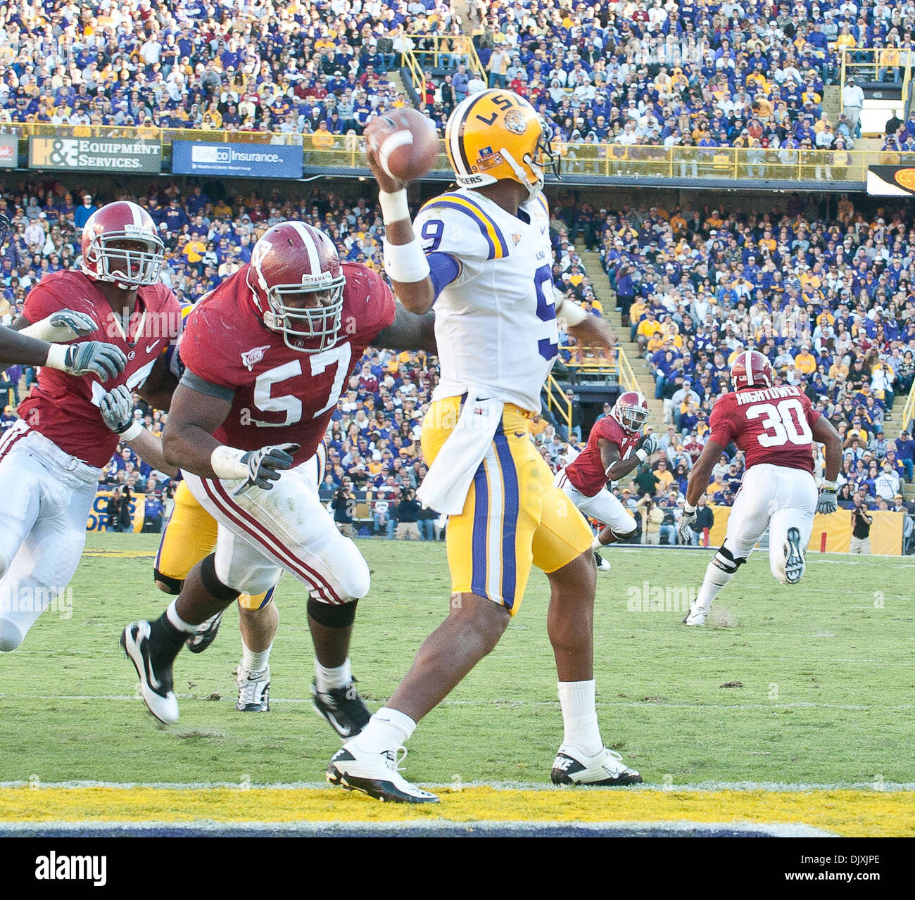 Nov. 6, 2010 - Baton Rouge, Louisiana, United States of America - LSU ...