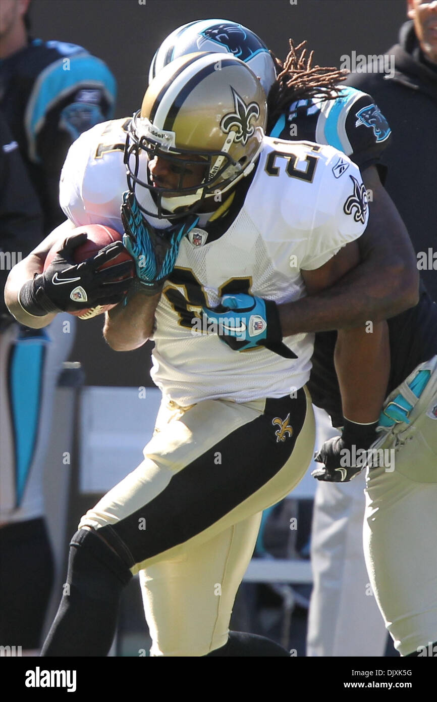 November 7, 2010; New Orleans Saints running back Julius Jones (21) is ...