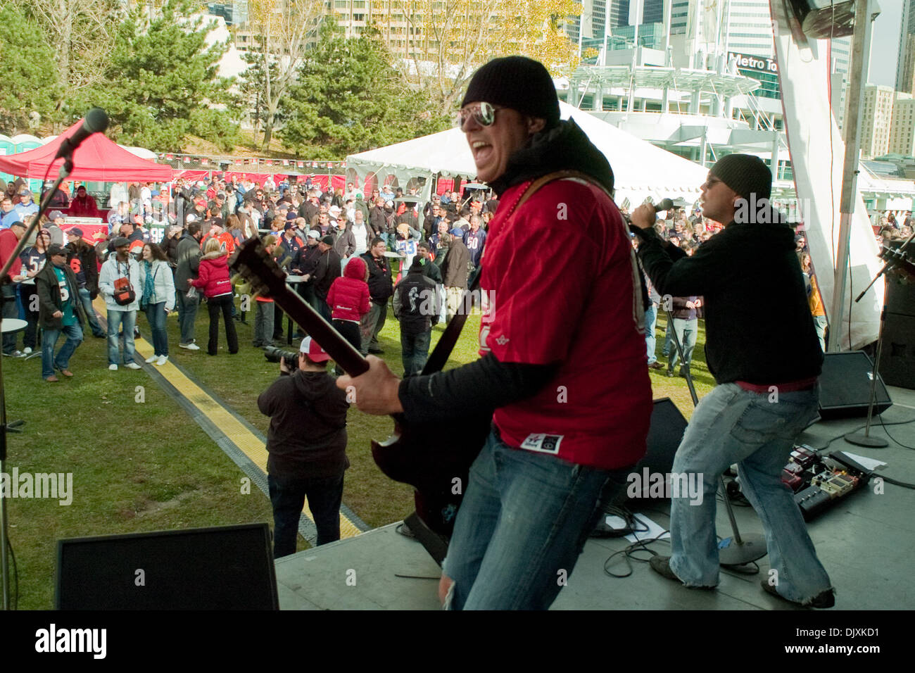 Nov. 7, 2010 - Toronto, Ontario, Canada - Band members of the group ...