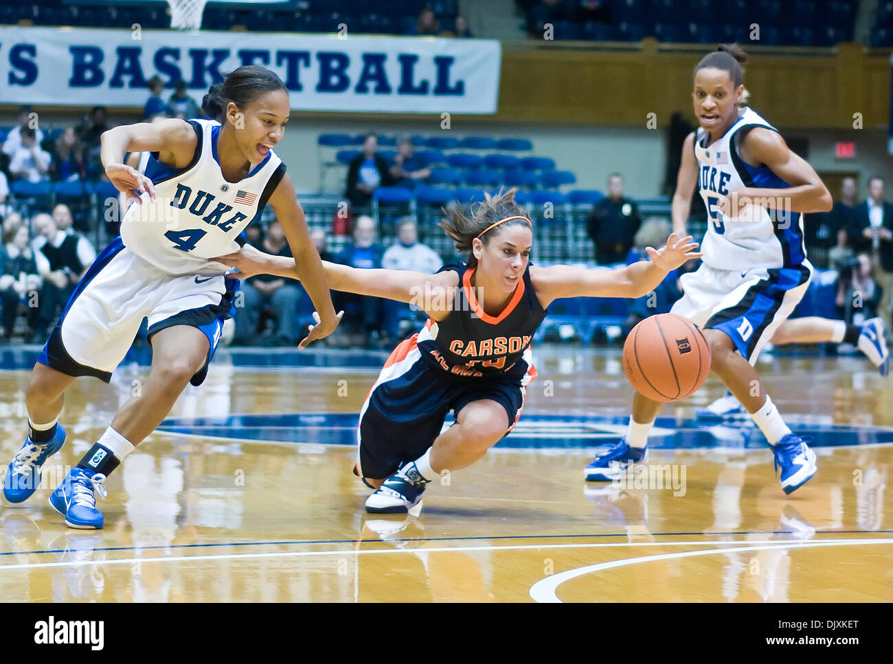 Nov. 7, 2010 - Durham, North Carolina, United States of America - Duke ...