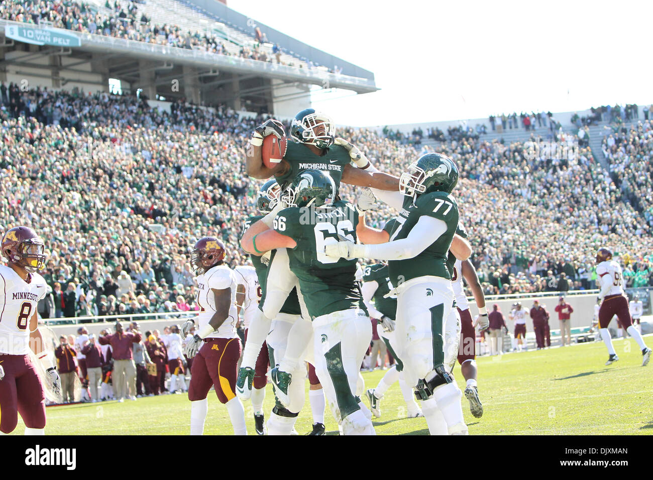 Nov. 7, 2010 - East Lansing, Michigan, United States of America ...
