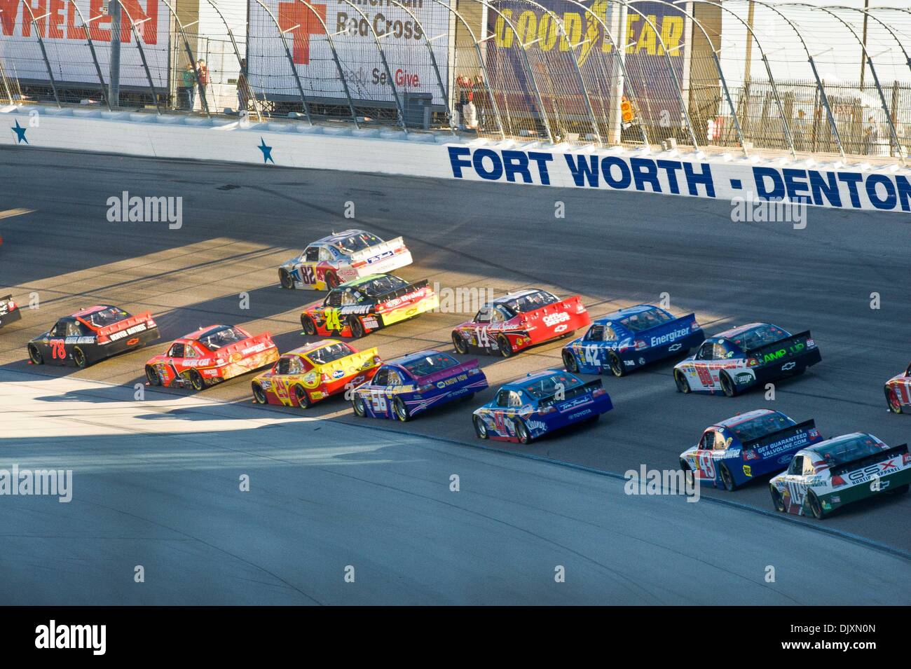 Nov. 7, 2010 - Fort Worth, Texas, United States of America - The field ...