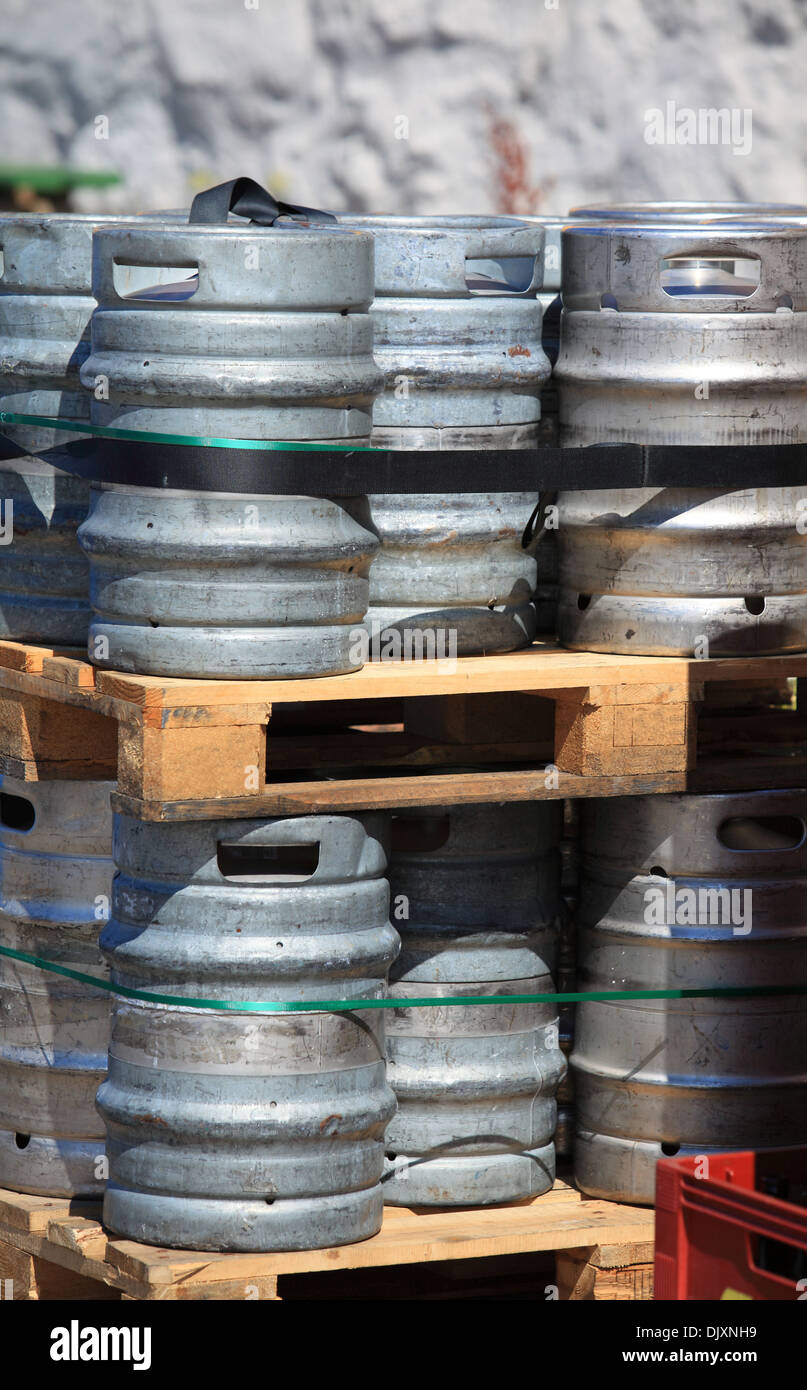 Metal barrels hi-res stock photography and images - Alamy