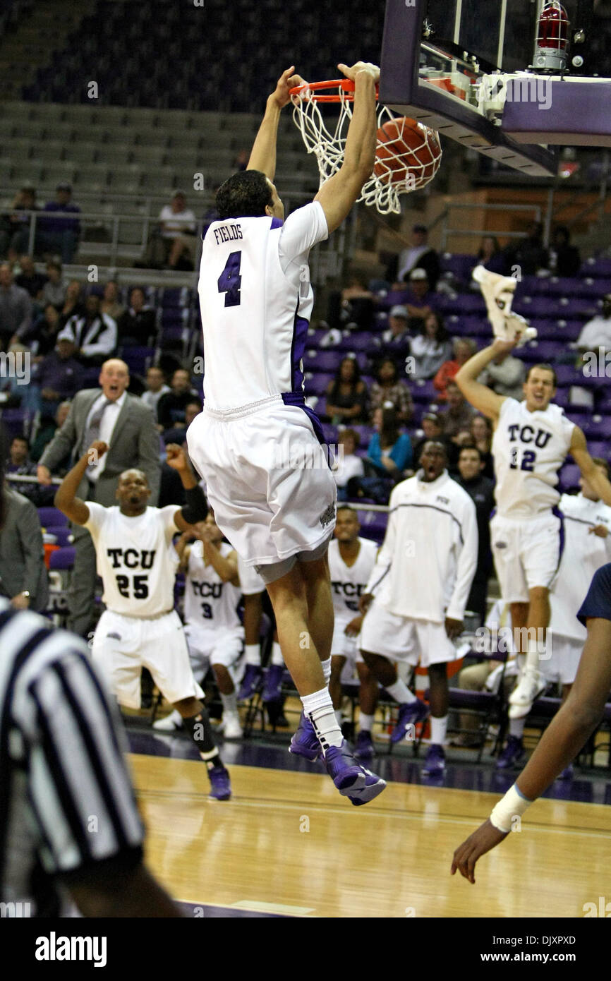 Nov. 12, 2010 - Fort Worth, Texas, United States of America - TCU ...