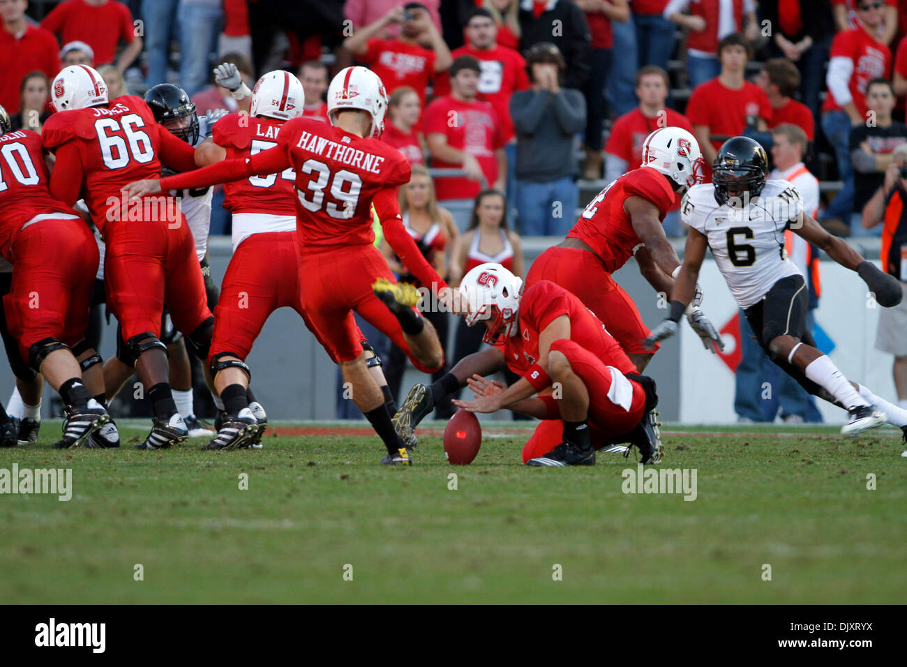 Nov. 13, 2010 - Raleigh, Carter-Finley Stadium, United States of ...