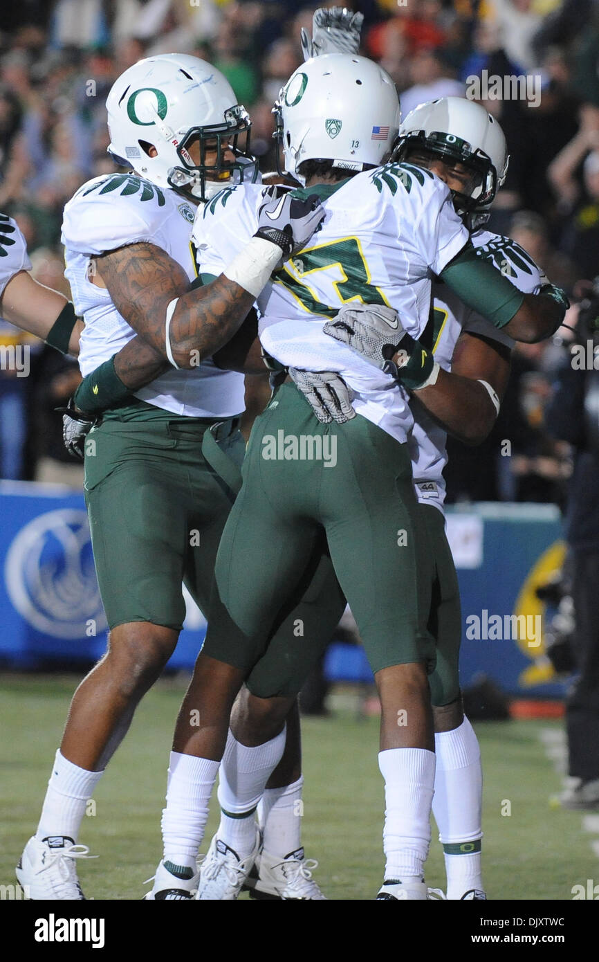 Nov. 13, 2010 - Berkeley, California, United States of America - Oregon ...