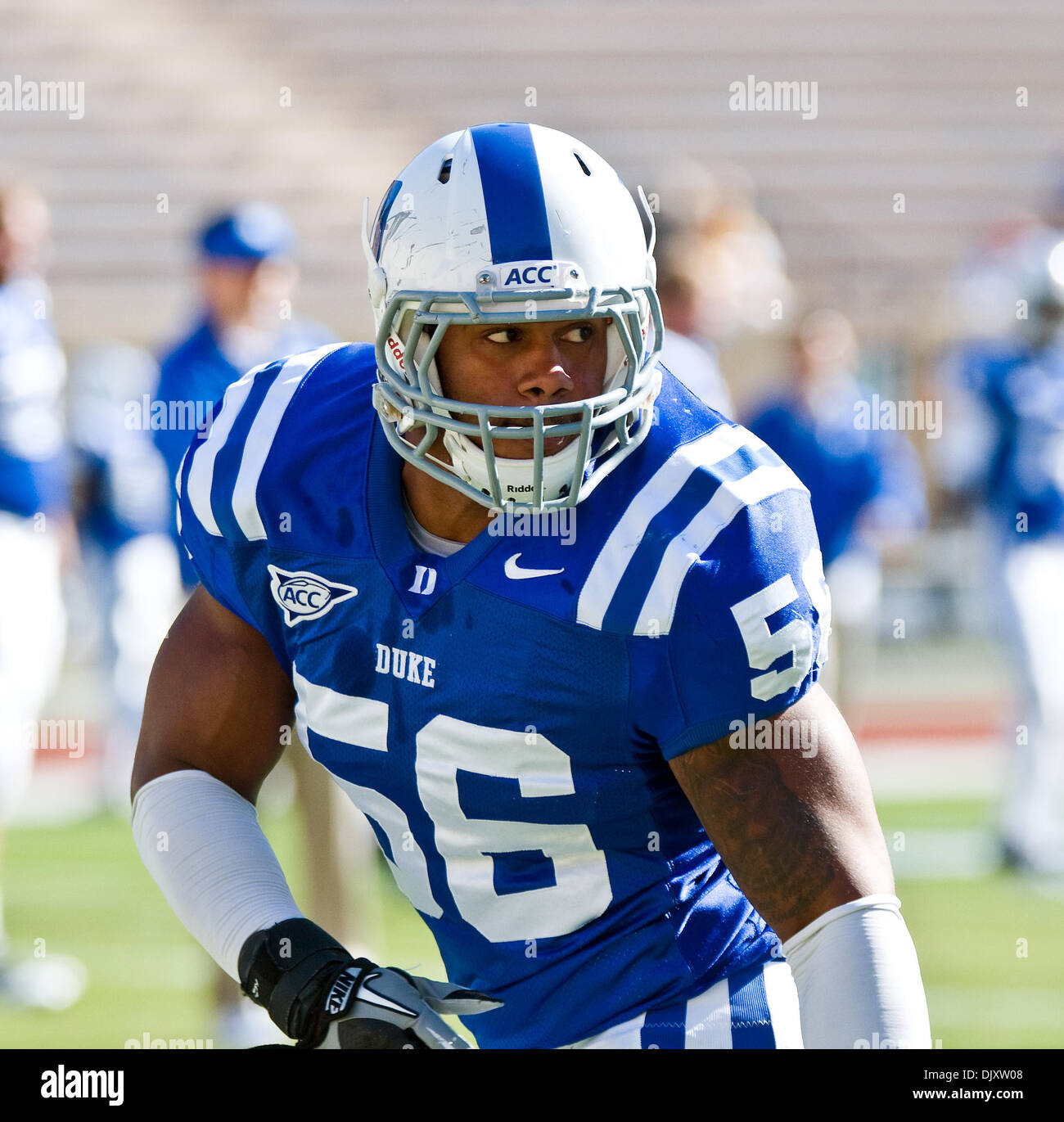 Duke blue devils wallace wade stadium durham football hi-res stock ...