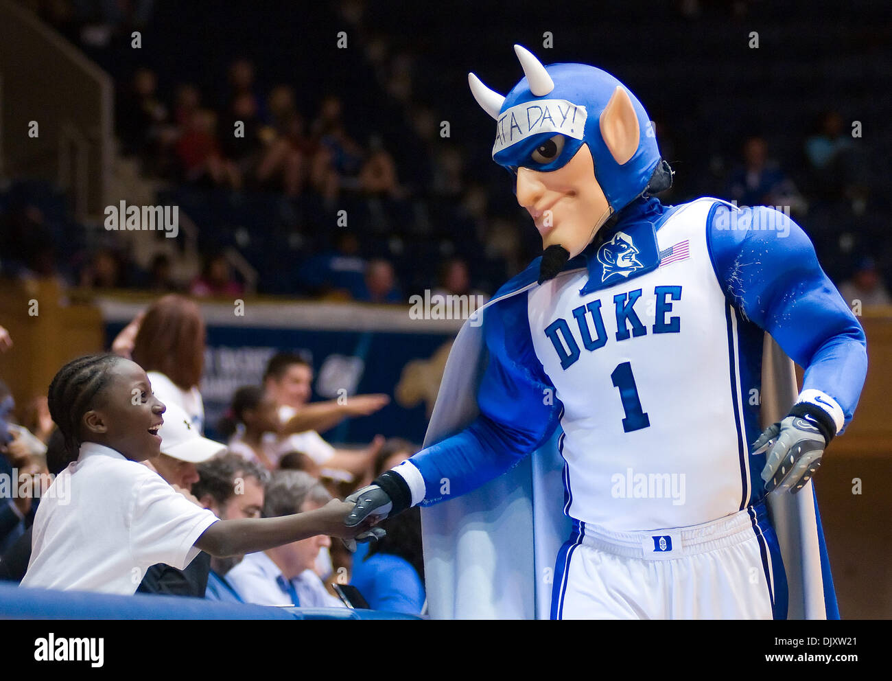Duke blue devil fans hi-res stock photography and images - Alamy