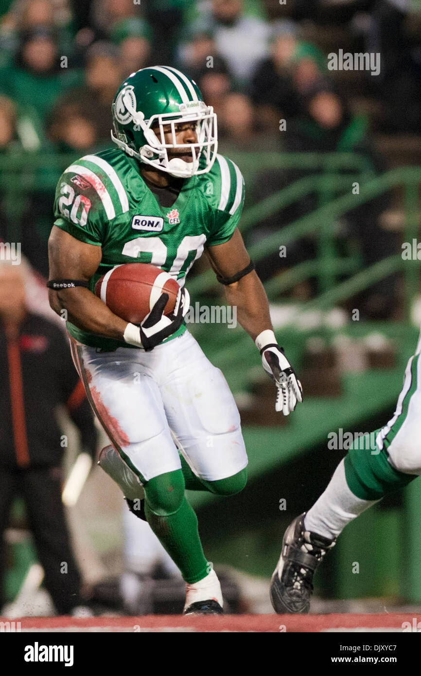 Nov. 14, 2010 - Regina, Saskatchewan, Canada - Saskatchewan Roughriders ...