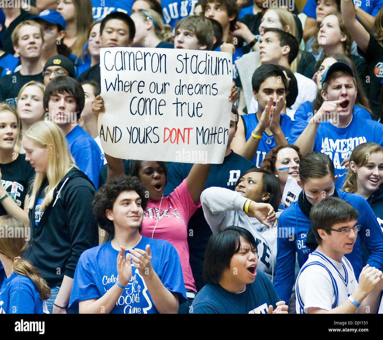 Nov. 16, 2010 - Durham, North Carolina, United States of America - Duke ...