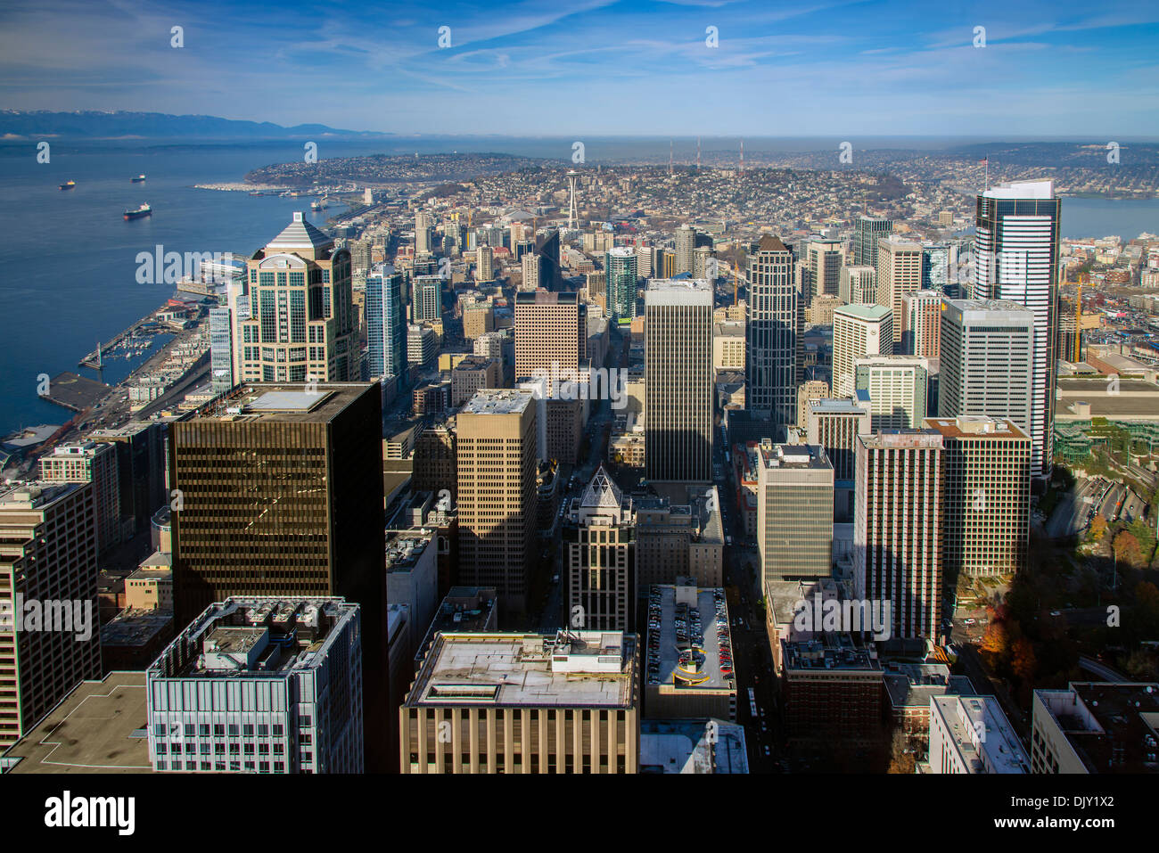 Seattle skyscrapers hi-res stock photography and images - Alamy