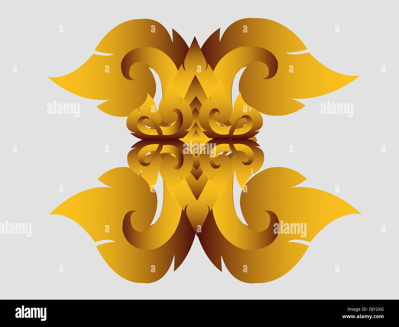 Thai Arts line design Stock Photo - Alamy