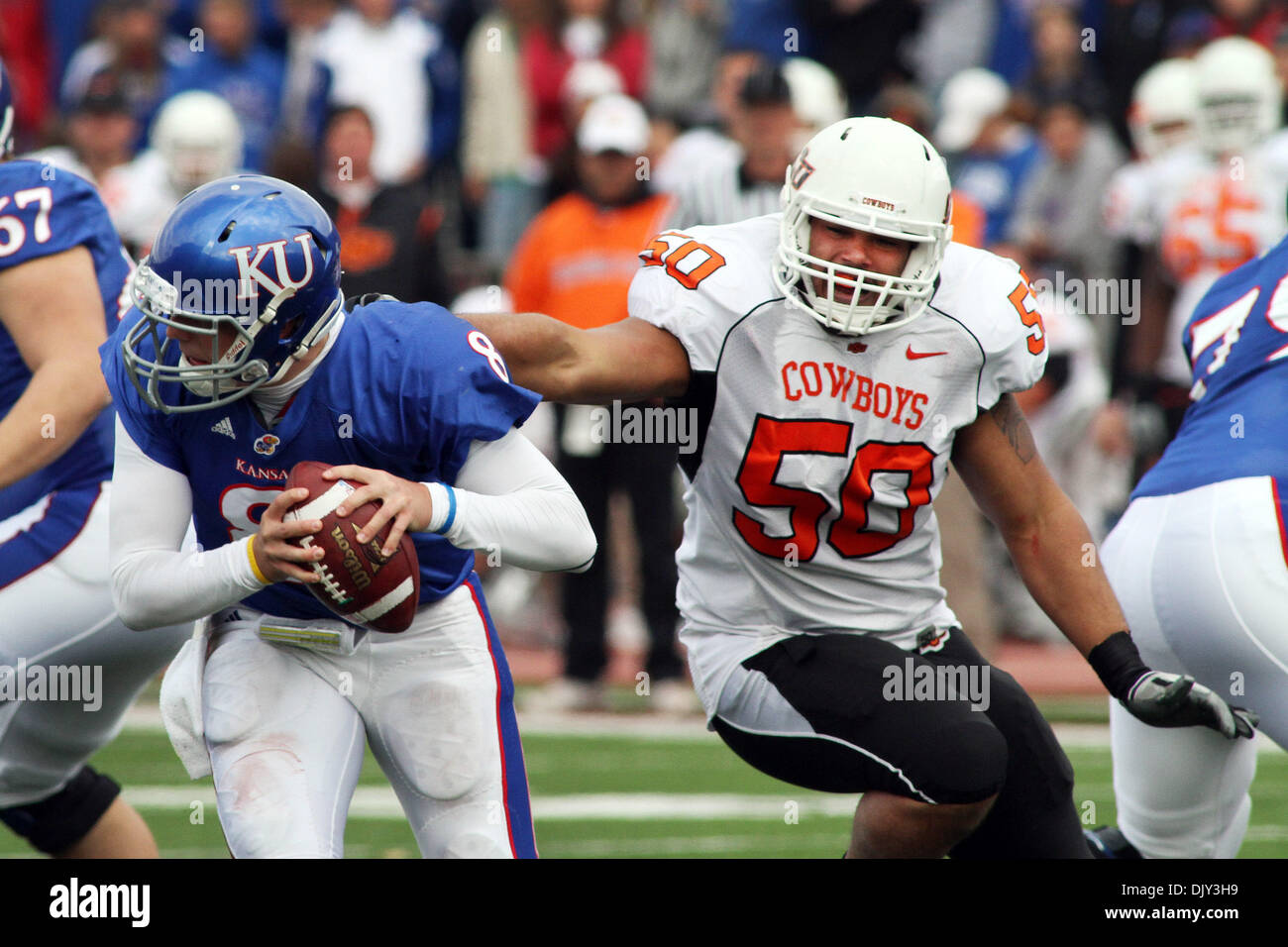 Nov. 20, 2010 - Lawrence, Kansas, United States of America - Kansas ...