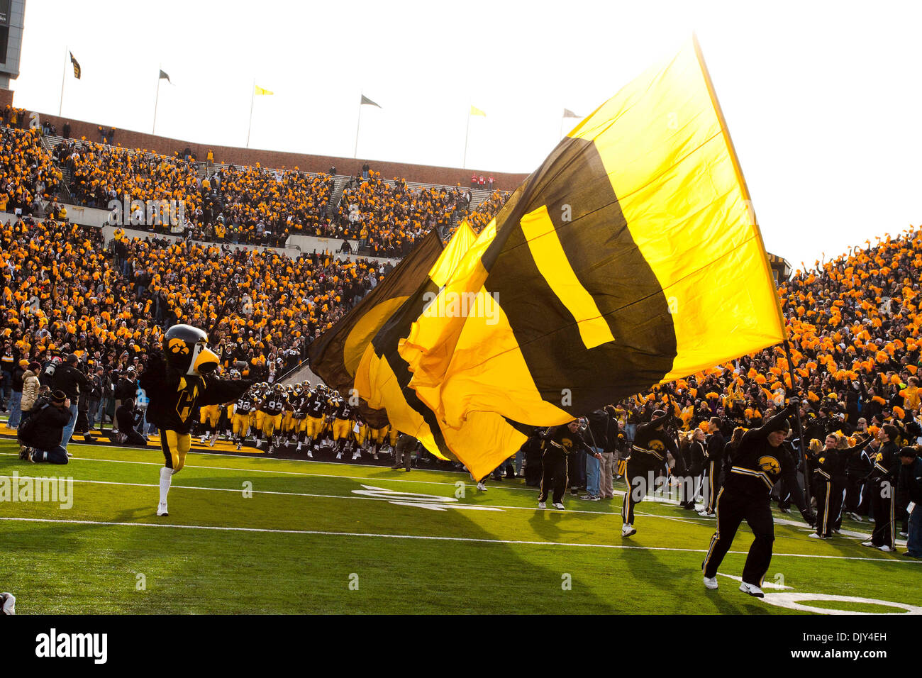 Nov. 20, 2010 - Iowa City, Iowa, United States of America - Herky the ...