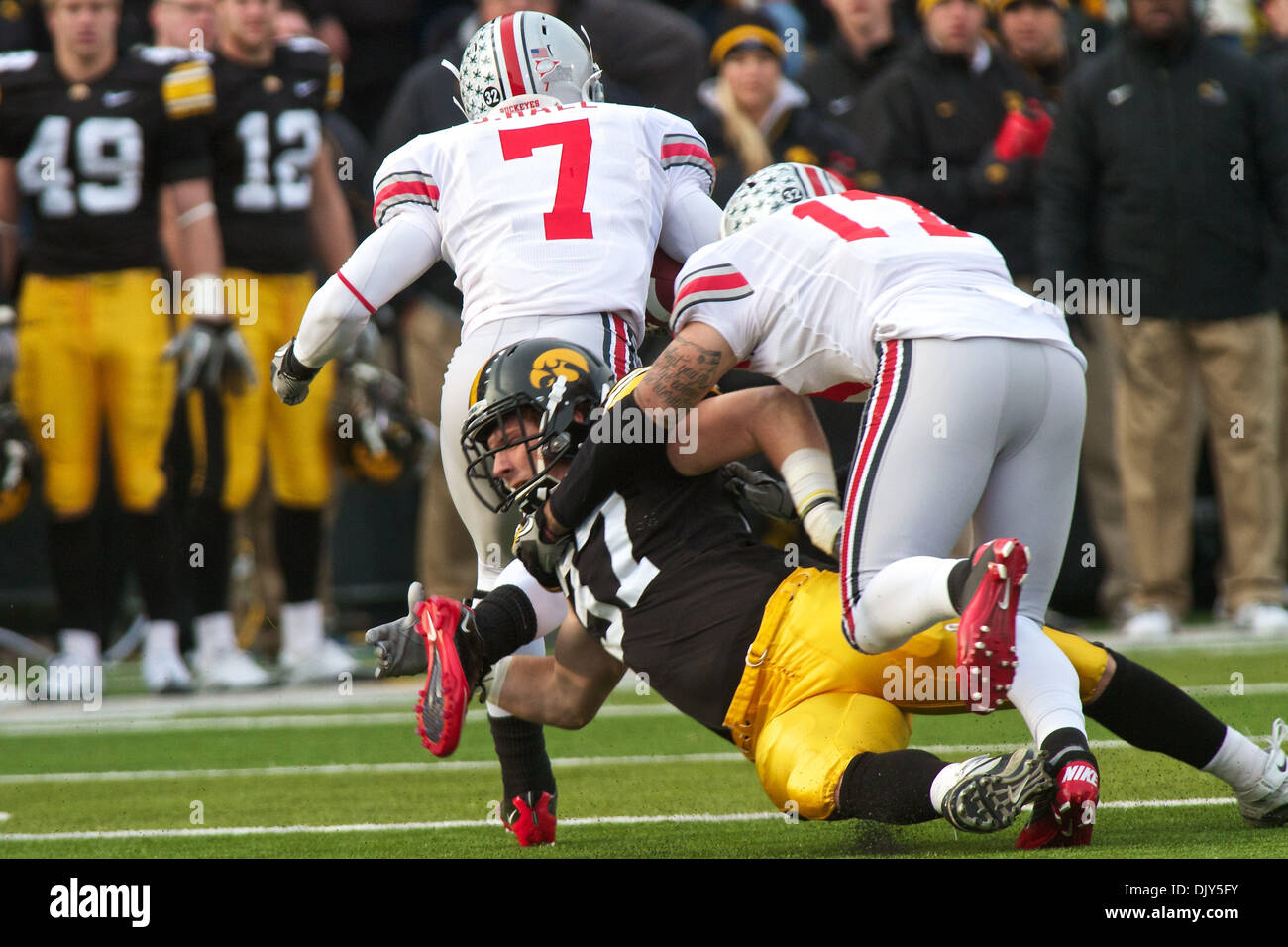 Nov. 20, 2010 - Iowa City, Iowa, United States of America - Ohio State ...