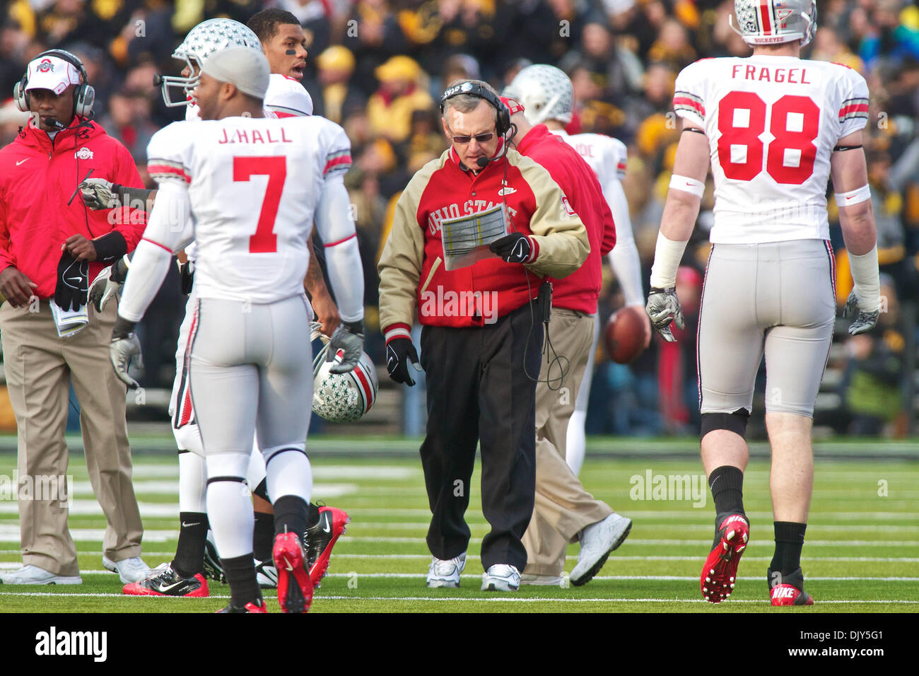 Nov. 20, 2010 - Iowa City, Iowa, United States of America - Ohio State ...
