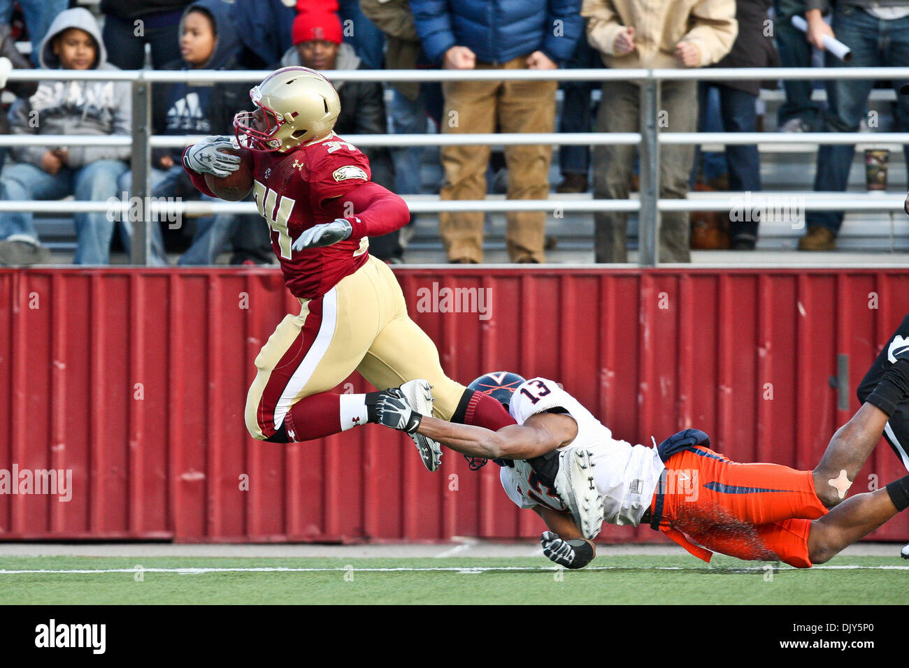Nov. 20, 2010 - Boston, Massachusetts, U.S. - Before Boston College ...