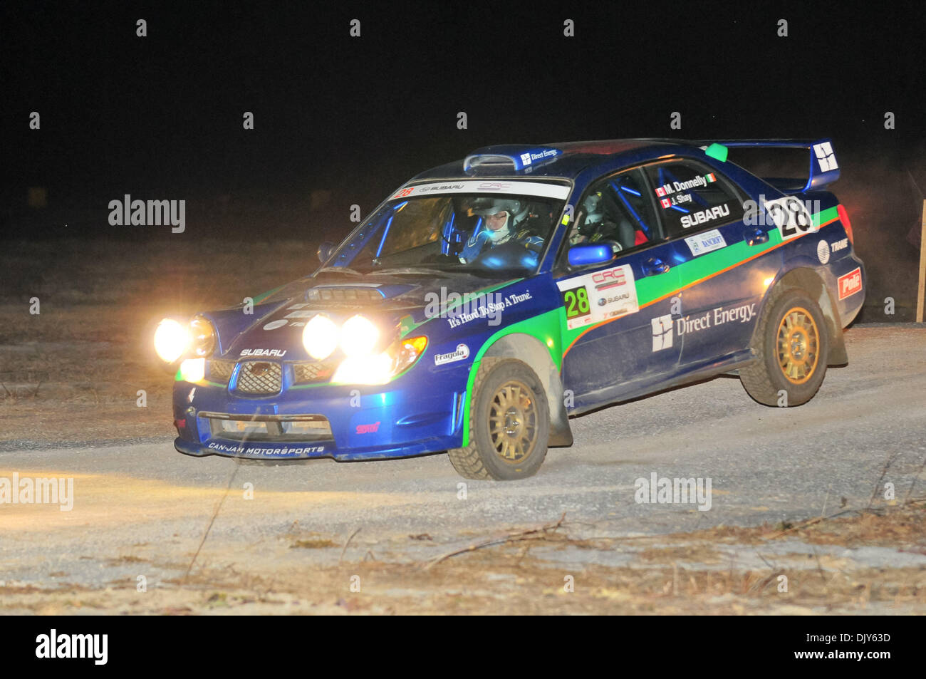 Nov. 20, 2010 - Bancroft, Ontario, Canada - Car #28 at the Golton Super ...