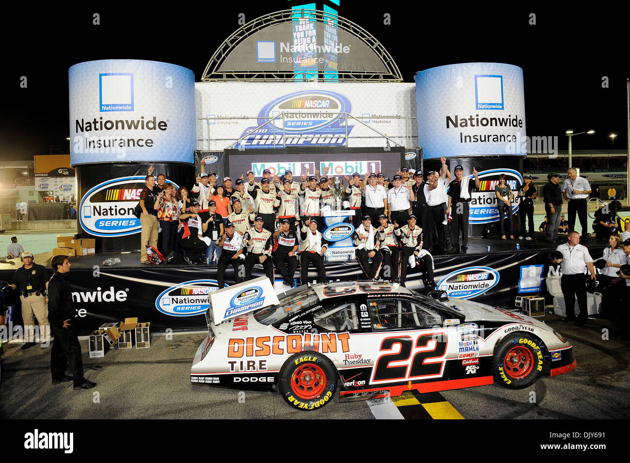 Nov. 20, 2010 - Miami, Florida, United States of America - #22 Brad ...