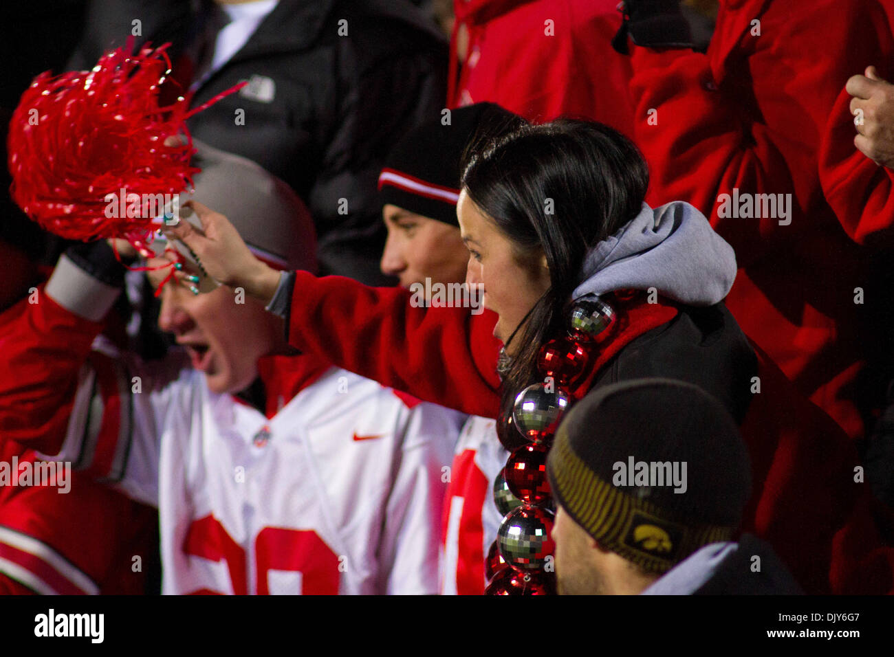 Iowa Hawkeyes Football Fan High Resolution Stock Photography and Images ...