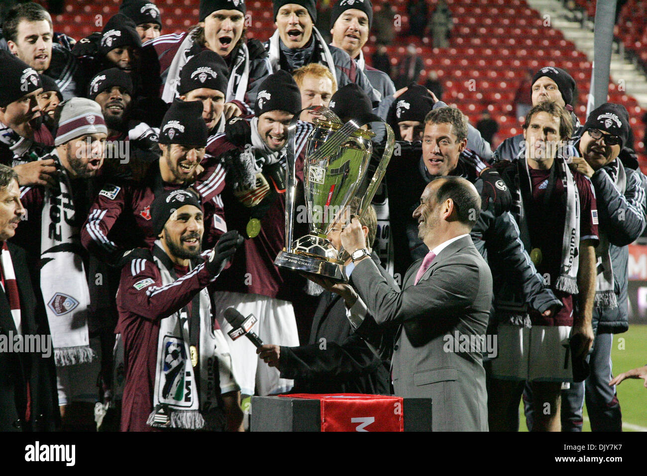Nov. 21, 2010 - Toronto, Ontario, Canada - The 2010 MLS champion ...