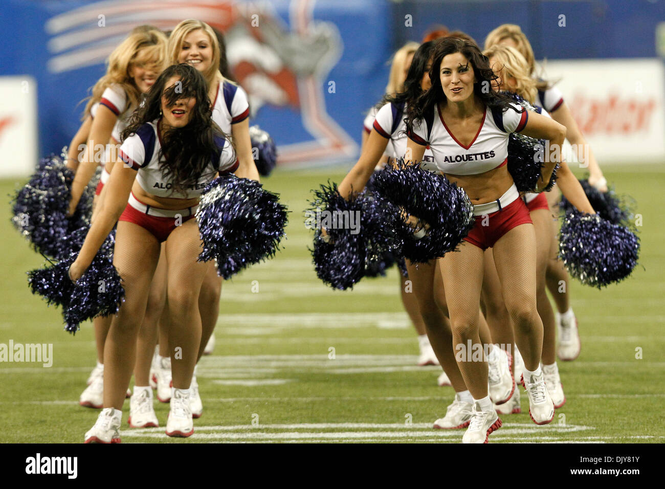 Nov. 21, 2010 - Montreal, Quebec, Canada - Montreal Alouettes ...
