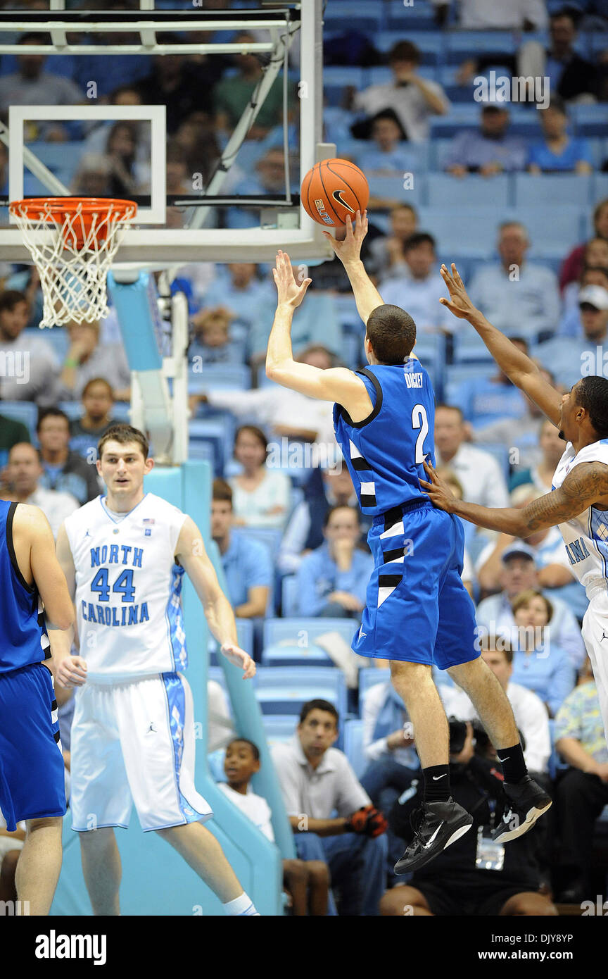 Nov 23 2010 - Chapel Hill, North Carolina; USA - UNC Ashville Bulldogs ...