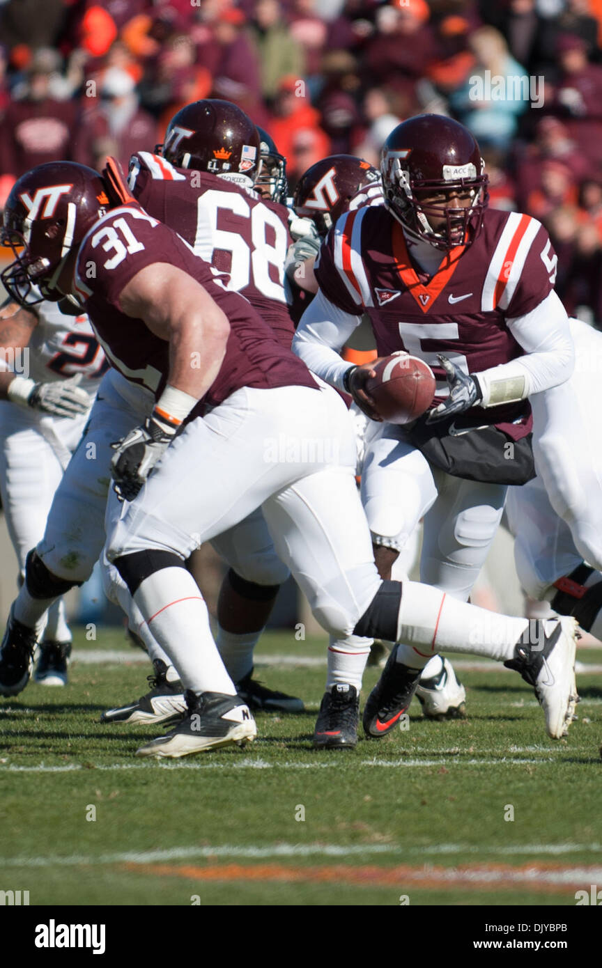 Nov. 27, 2010 - Blacksburg, Virginia, United States of America ...