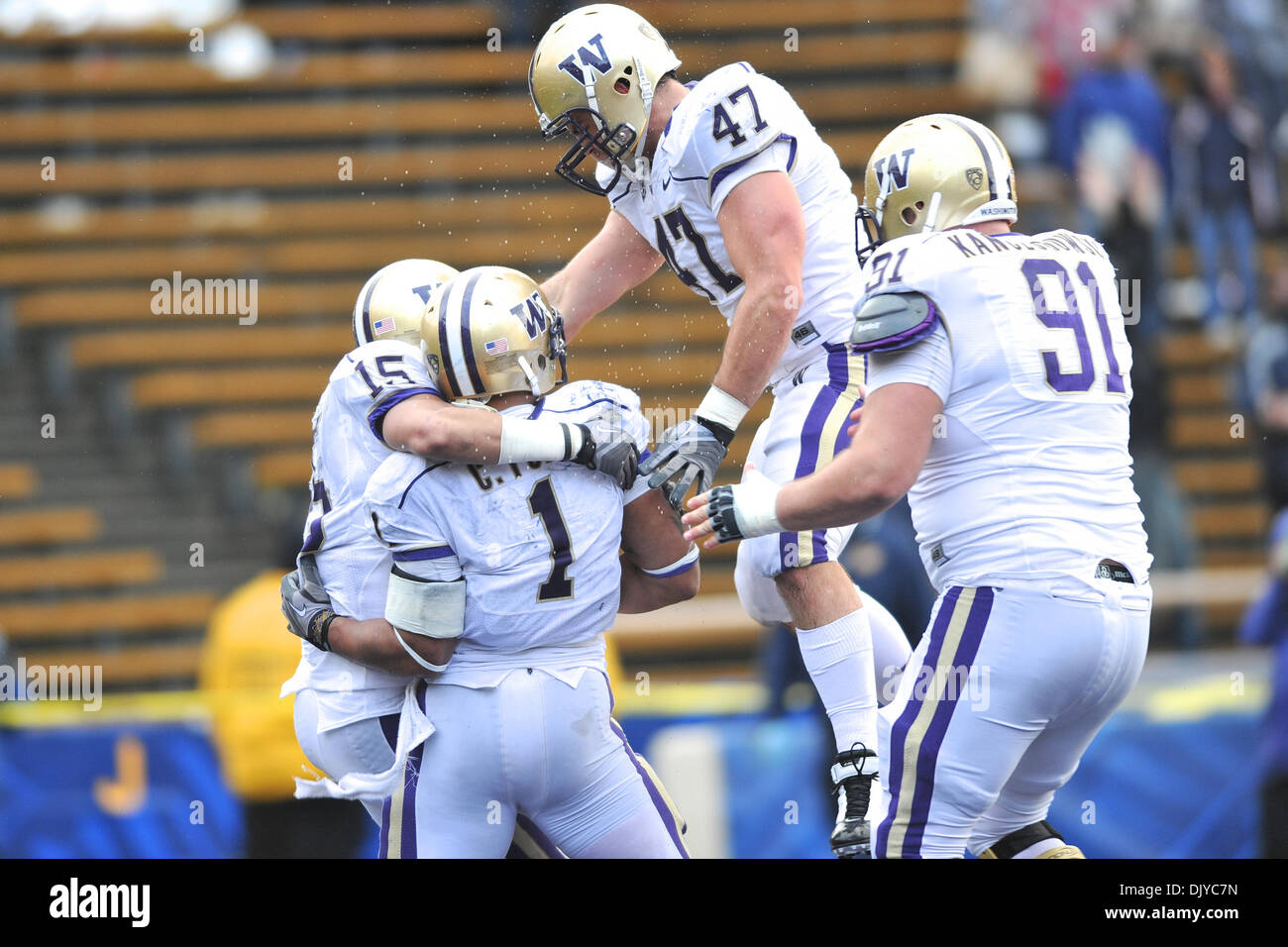Washington football team celebrate hi-res stock photography and images ...