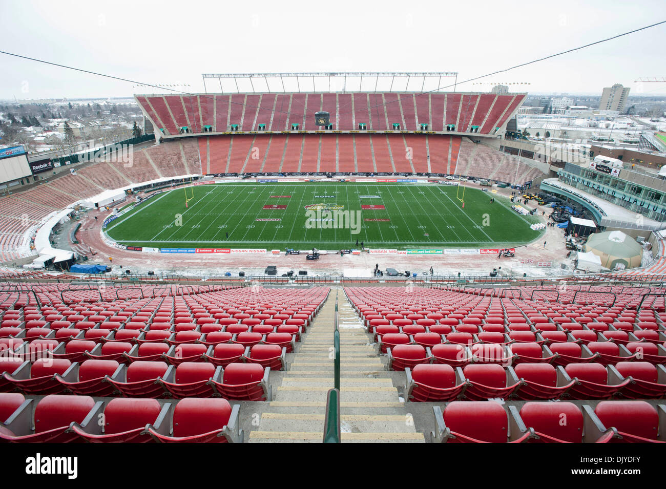 Commonwealth Stadium Construction