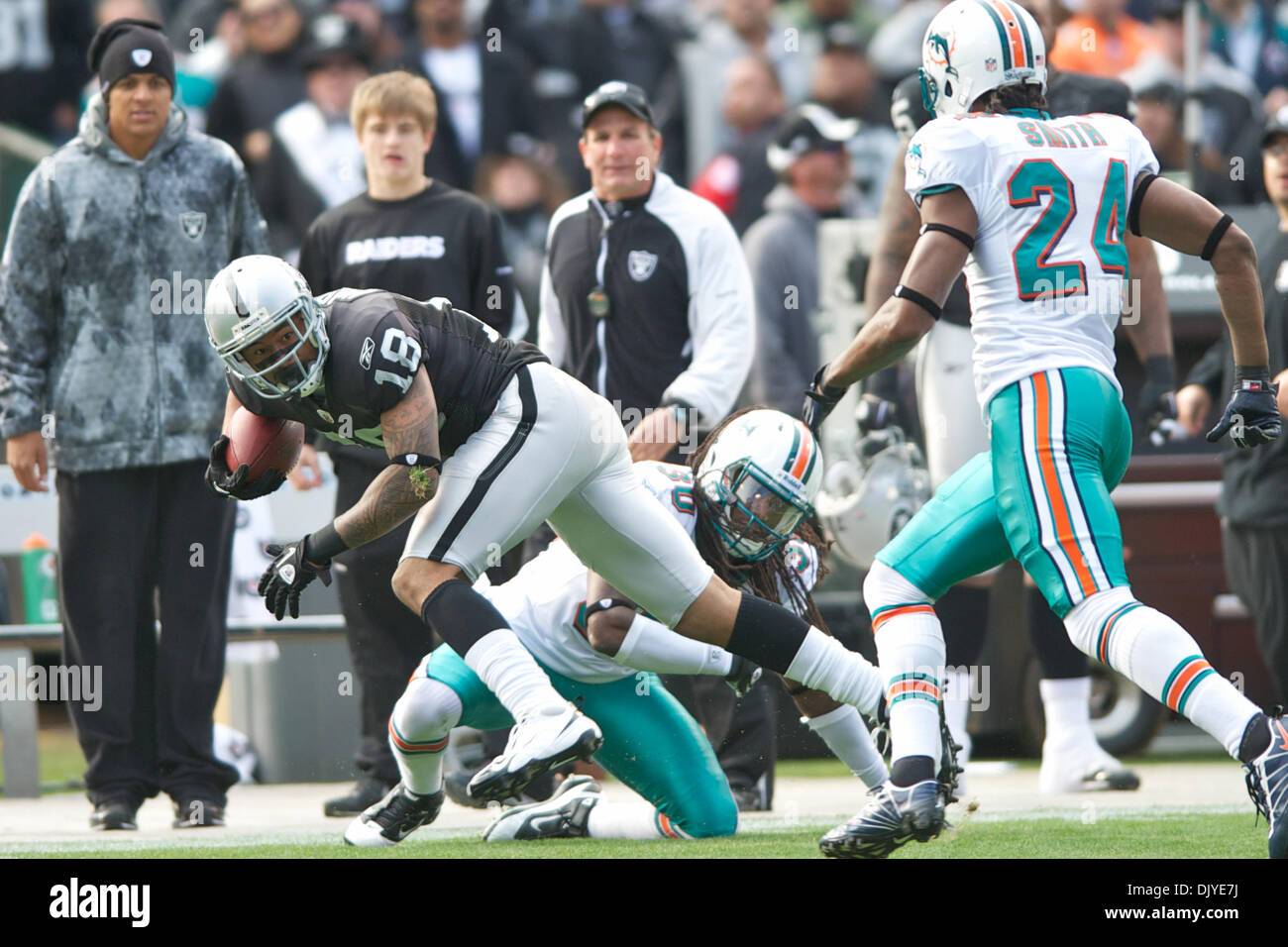 Nov. 28, 2010 - Oakland, California, United States of America - Miami ...