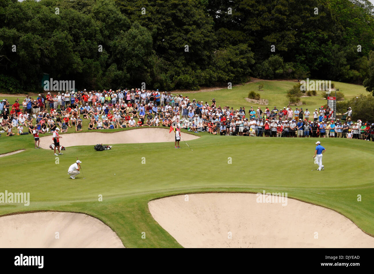 Golf crowd hi-res stock photography and images - Alamy
