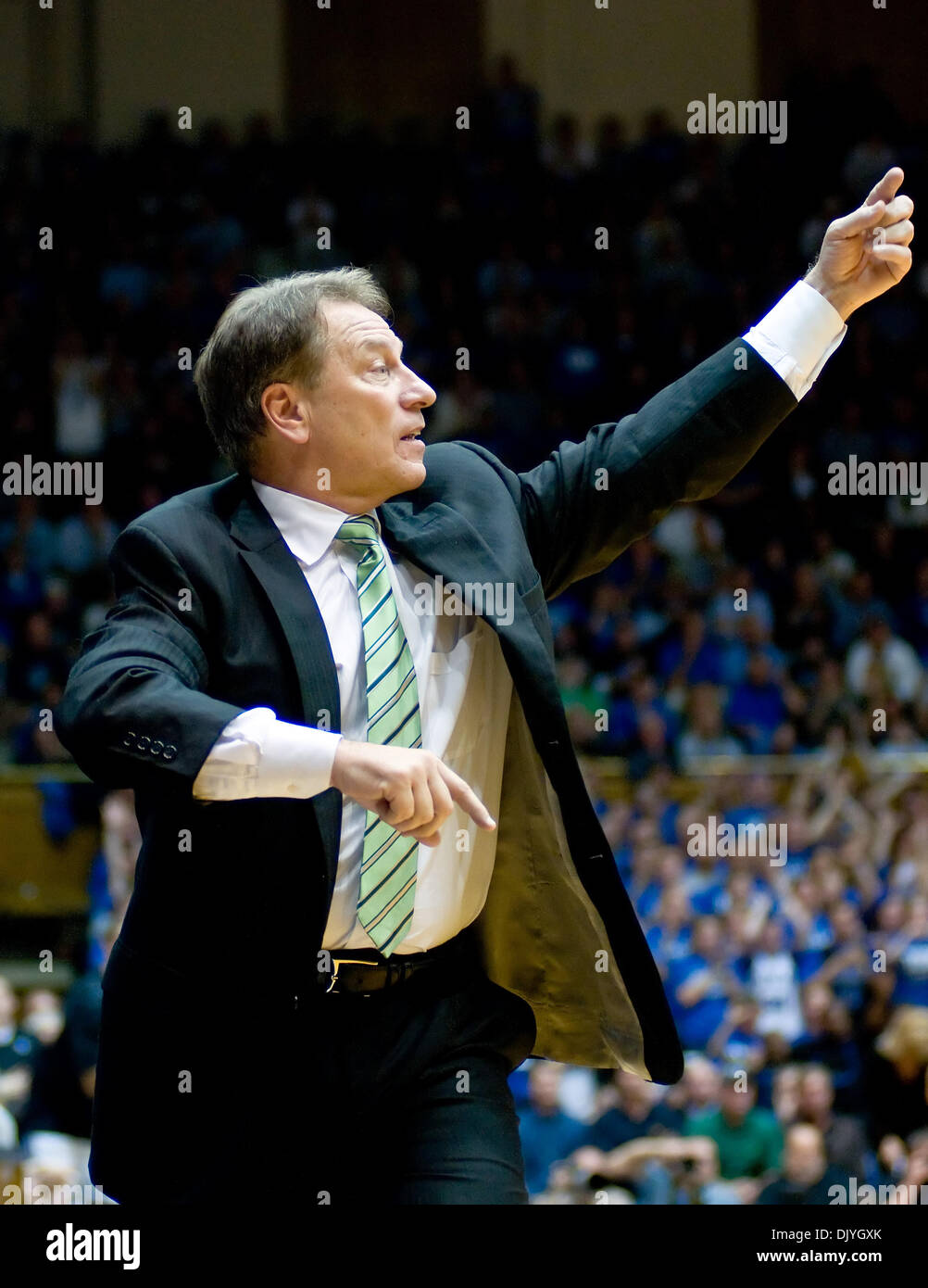 Michigan state head coach tom hi-res stock photography and images - Alamy
